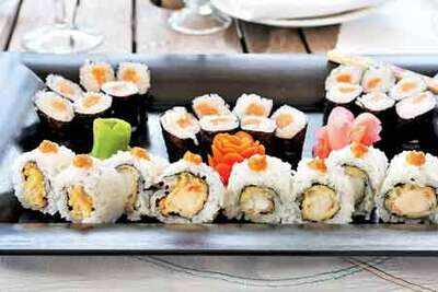 Say it with sushi! - Times of India