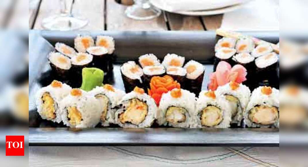 Say it with sushi! - Times of India