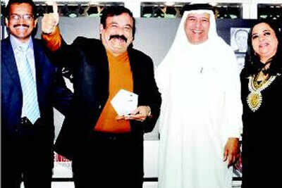 Country Club India Limited’s chairman and MD, Rajeev Reddy, felicitated ...