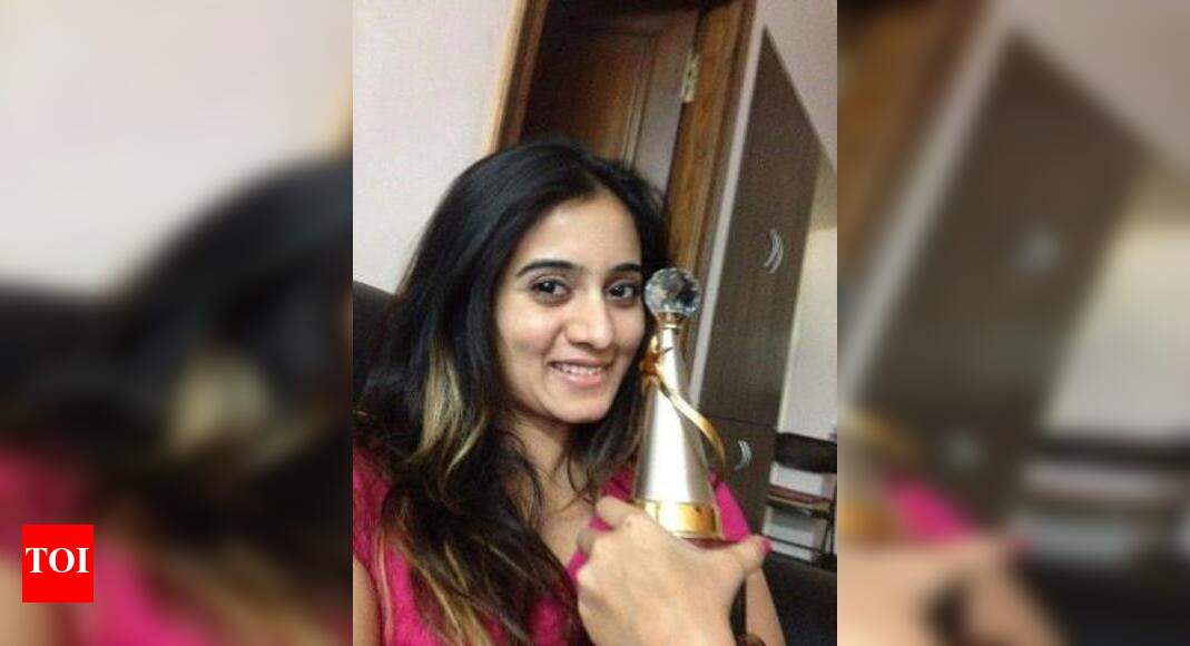 Social service award for Harshika | Kannada Movie News - Times of India