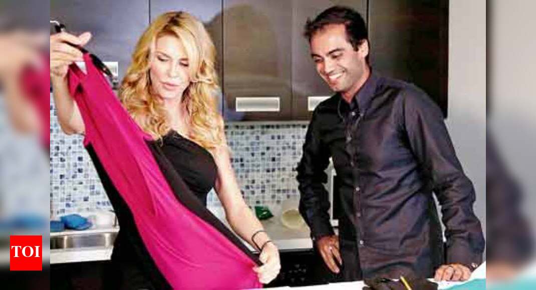Bangalore boy behind Brandi’s Oscar dress! - Times of India