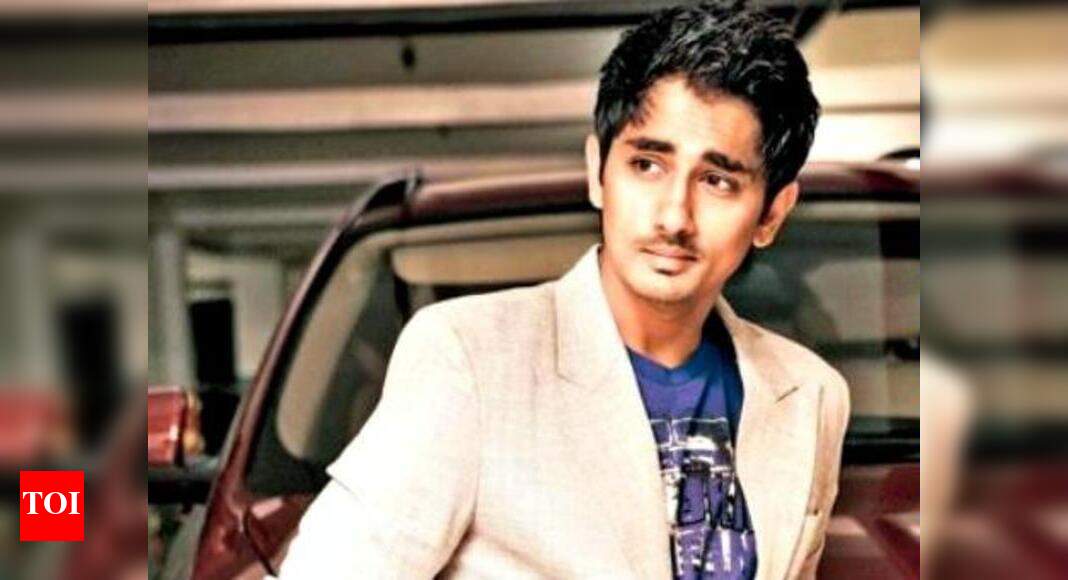 Siddharth turns singer | Tamil Movie News - Times of India