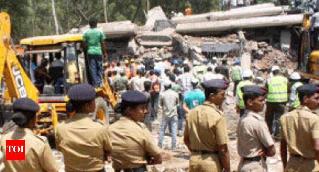 Thane building collapse: Civic, police officials suspended | Thane News ...