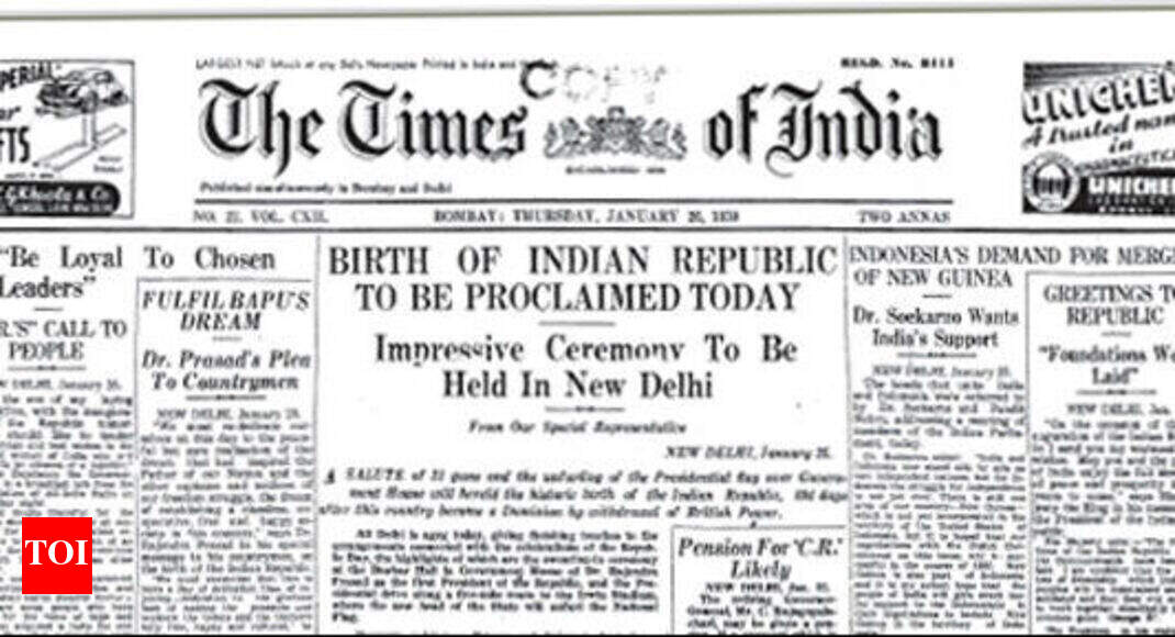 A daily in the life of India - Times of India
