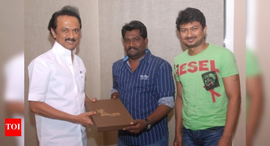 Udhayanidhi's director meets Stalin | Tamil Movie News - Times of India