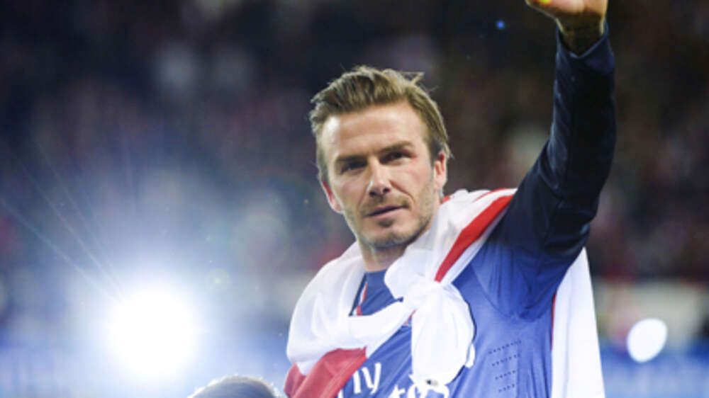 Tearful David Beckham bids farewell | The Times of India