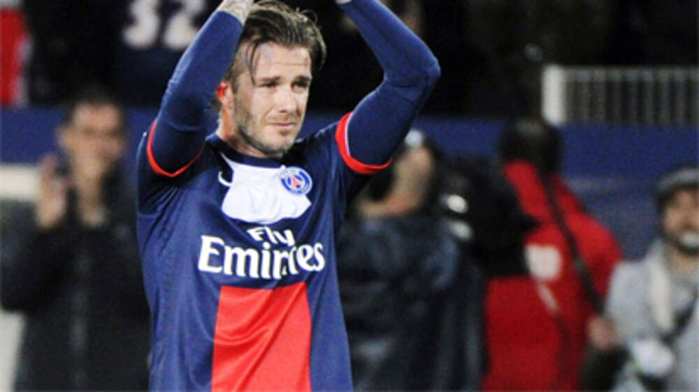 Tearful David Beckham bids farewell | The Times of India
