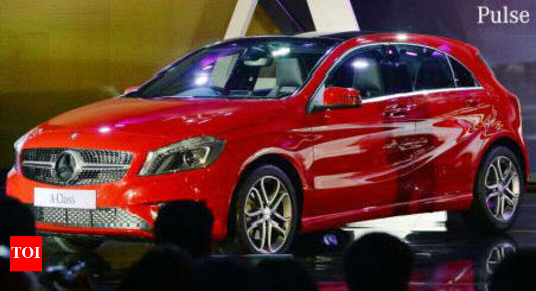Mercedes Benz drives in A-Class hatchback at Rs 22L - Times of India