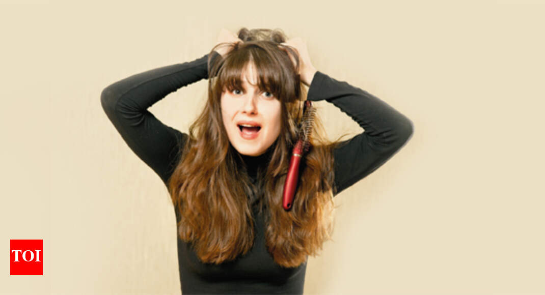 5 tricks to disguise bad hair days - Times of India