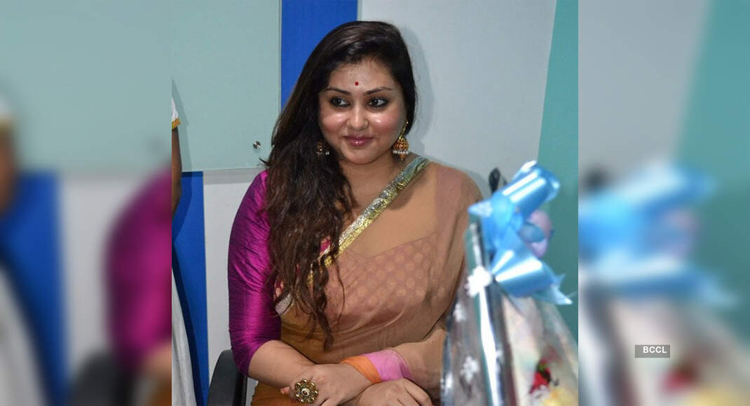 Namitha clicked during the launch event of womens fitness centre Keep ...