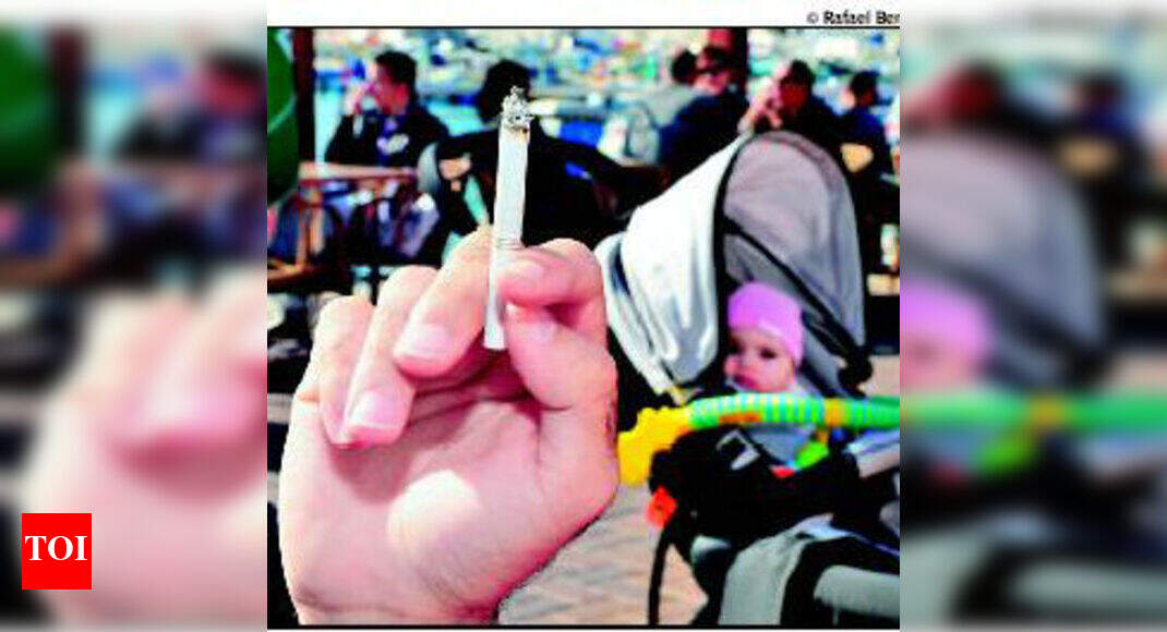 Lingering smoke can harm DNA - Times of India