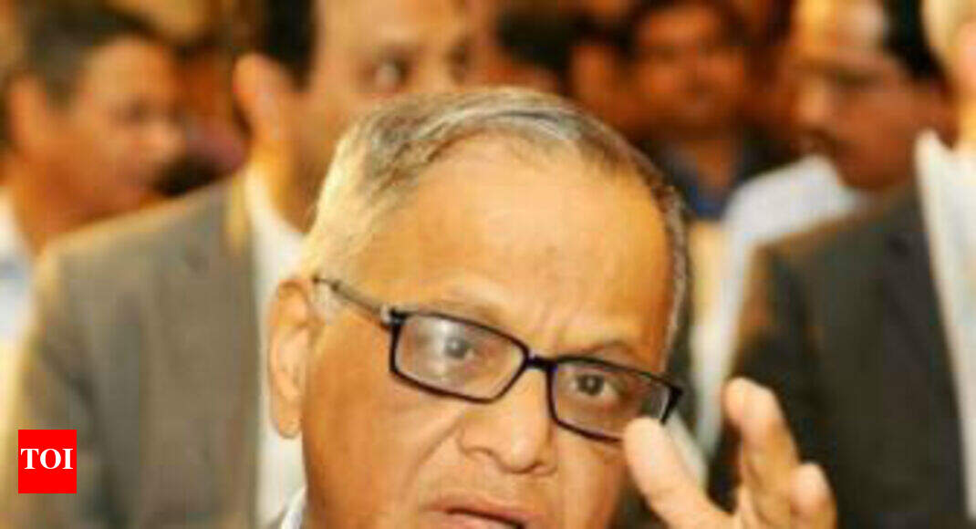 Narayana Murthy wants airport near Bangalore's electronics city - Times ...