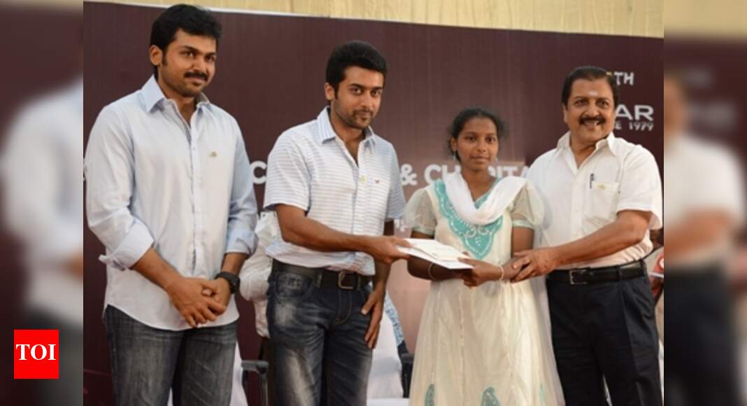 Sivakumar's family for a noble cause | Tamil Movie News - Times of India