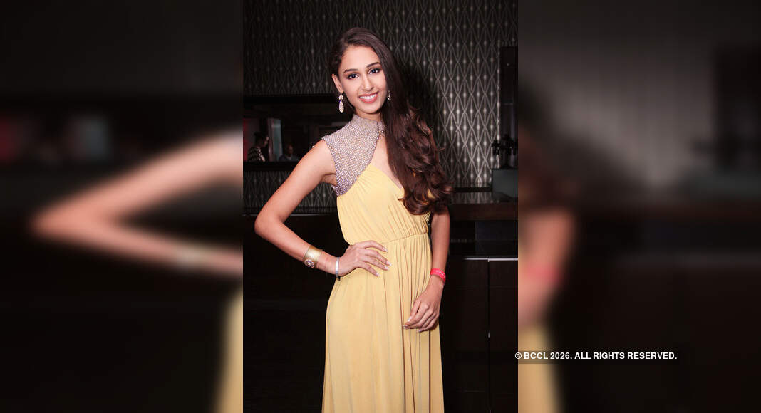 PFMI Earth 2011 Hasleen Kaur during an event in Delhi.