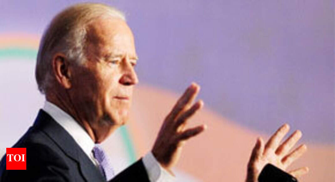 US vice-president Joe Biden bats for more skilled visas - Times of India