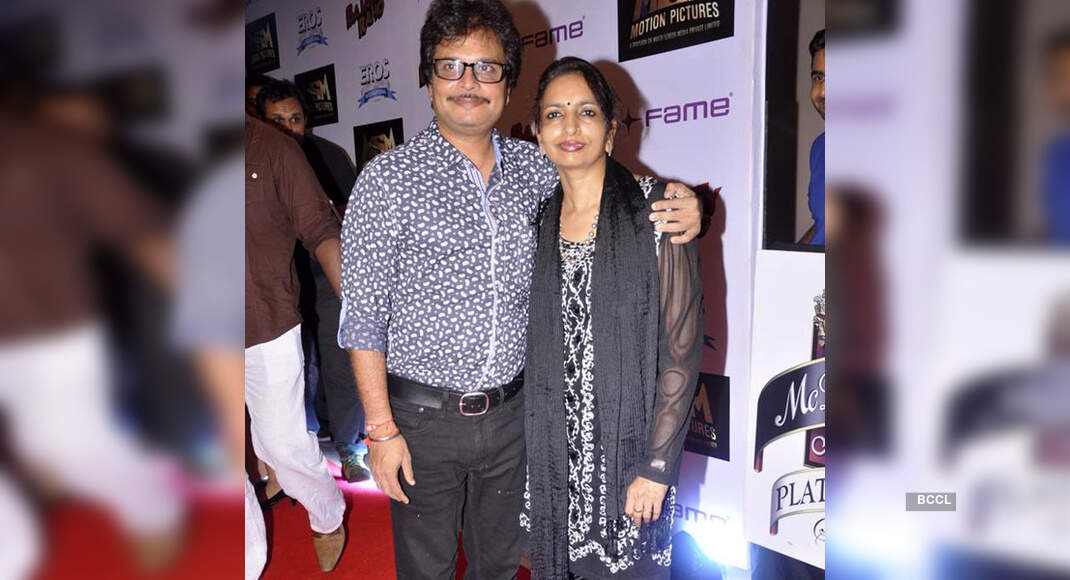 Popular television show producer, Asit Kumar Modi with wife at the ...