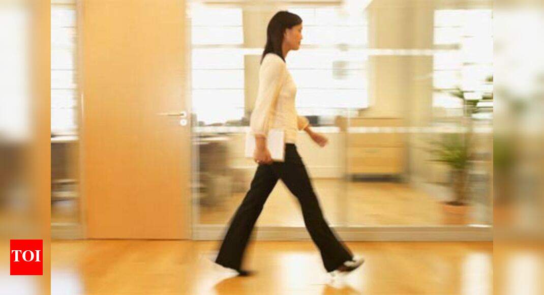 Walk around office to keep diabetes at bay - Times of India