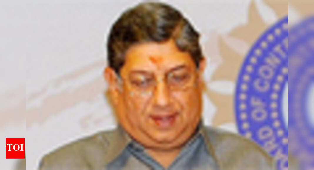 President Srinivasan set to attend BCCI meet | New Zealand in India ...