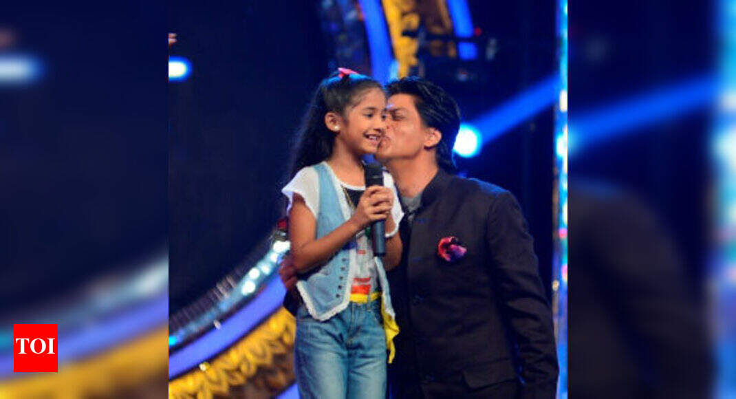 Serial kisser SRK on Indian Idol Junior - Times of India
