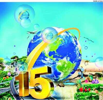 15 years of exploring the internet - Times of India