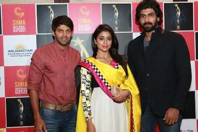 Shriya, Rana, Arya launch SIIMA 2013 | Tamil Movie News - The Times of ...
