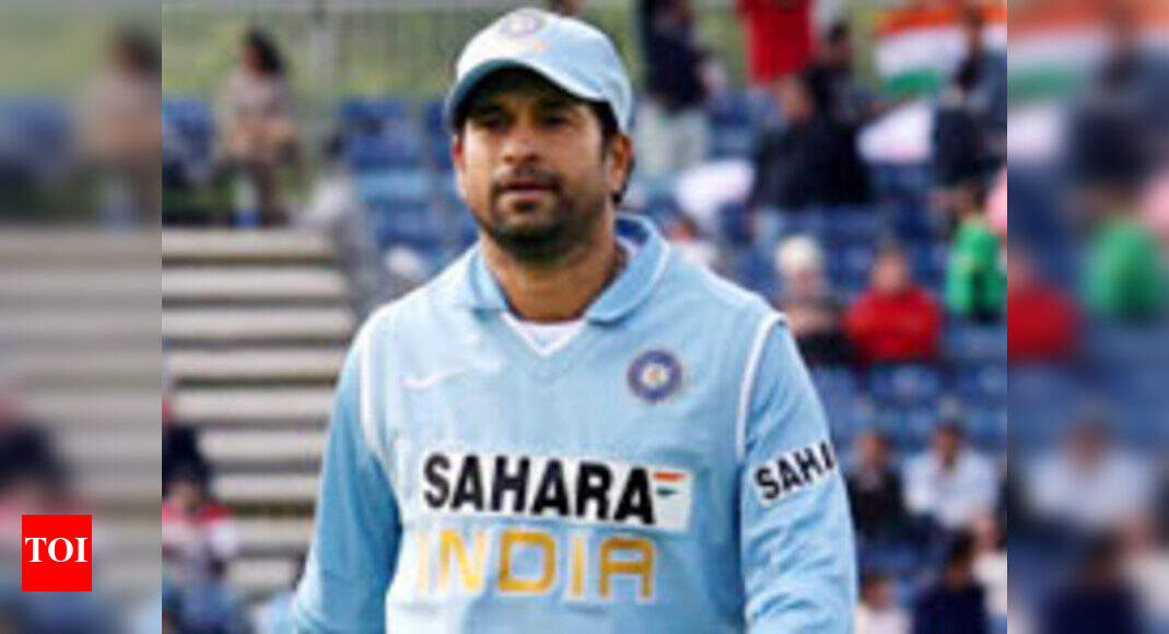 Tennis over, Sachin's back to work | New Zealand in India 2016 News ...