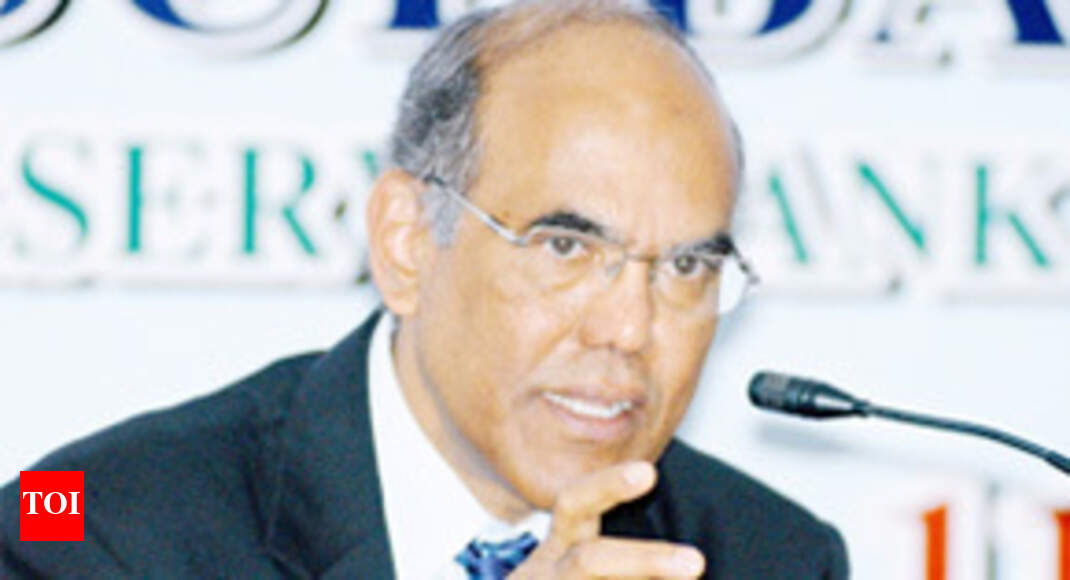 Outgoing RBI governor Subbarao blames govt for sinking rupee - Times of ...
