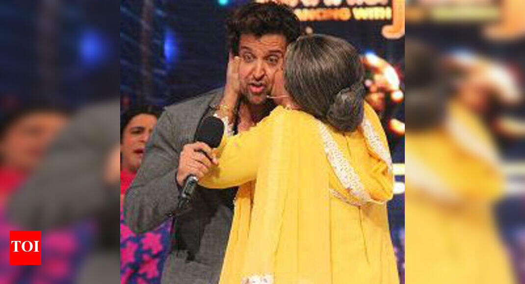 Hrithik Roshan shocked when kissed by a male actor - Times of India