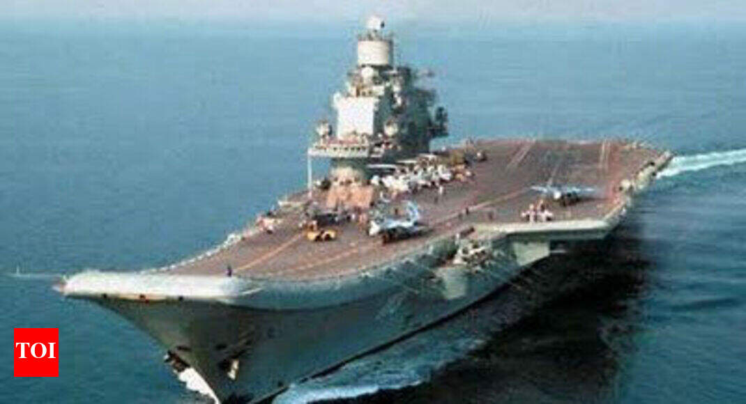 INS Vikramaditya Sea Trials: Aircraft carrier INS Vikramaditya finishes ...