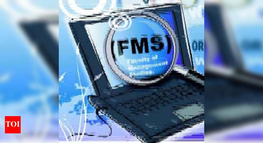FMS lab biggest among B-schools - Times of India