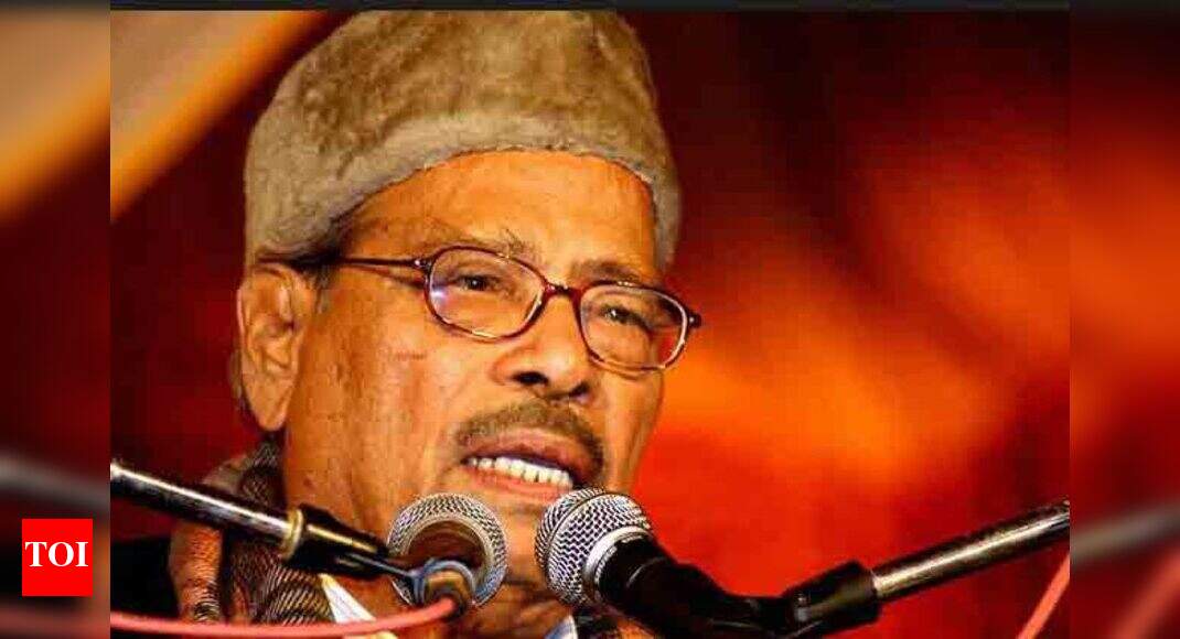Manna Dey once again admitted to hospital | Hindi Movie News - Times of ...