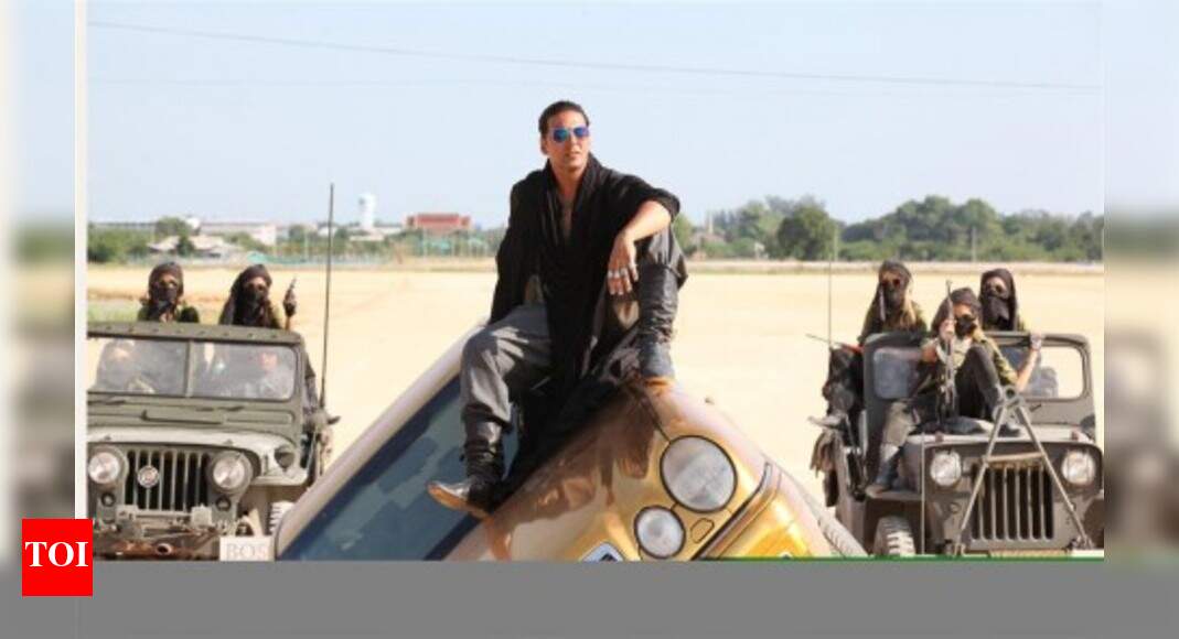 A grand entry for the ‘BOSS' | Hindi Movie News - Times of India