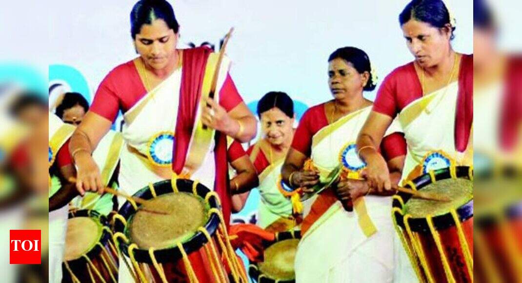 Women drummers on a roll - Times of India