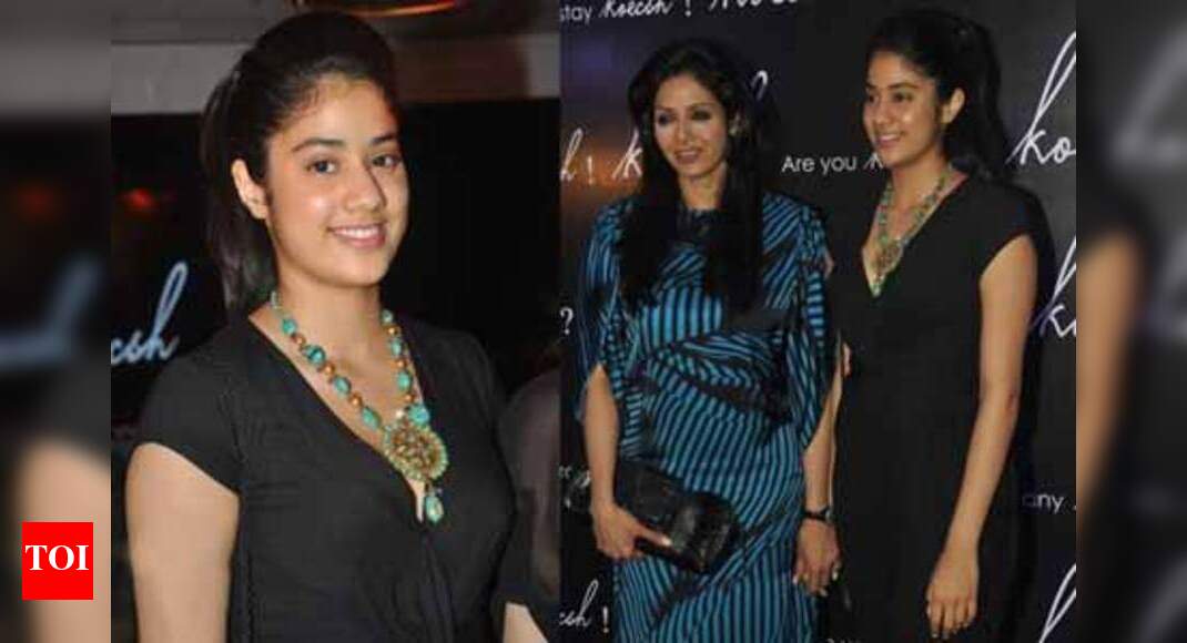 Sridevi daughter Jahnavi's new look | Telugu Movie News - Times of India