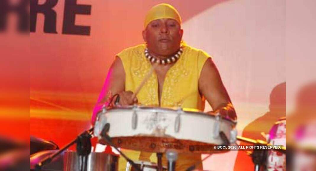 Sivamani during a performance in Delhi on Sunday, September 2, 2007 ...
