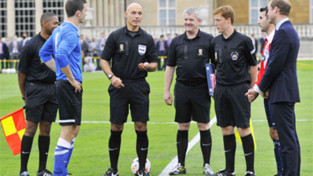 Buckingham Palace hosts first football match | The Times of India