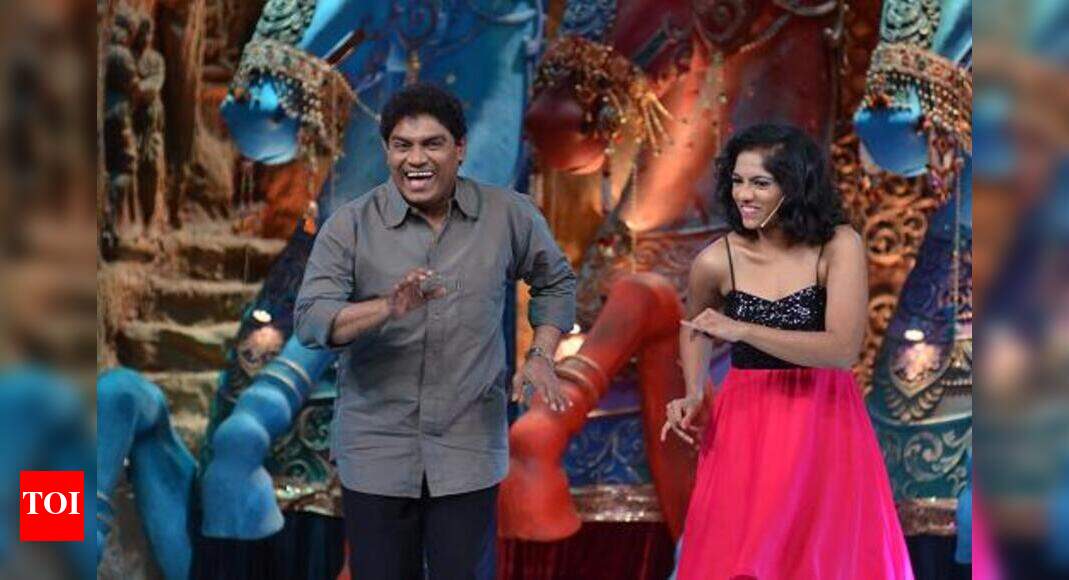 Jamie performs in front of father Johnny Lever - Times of India