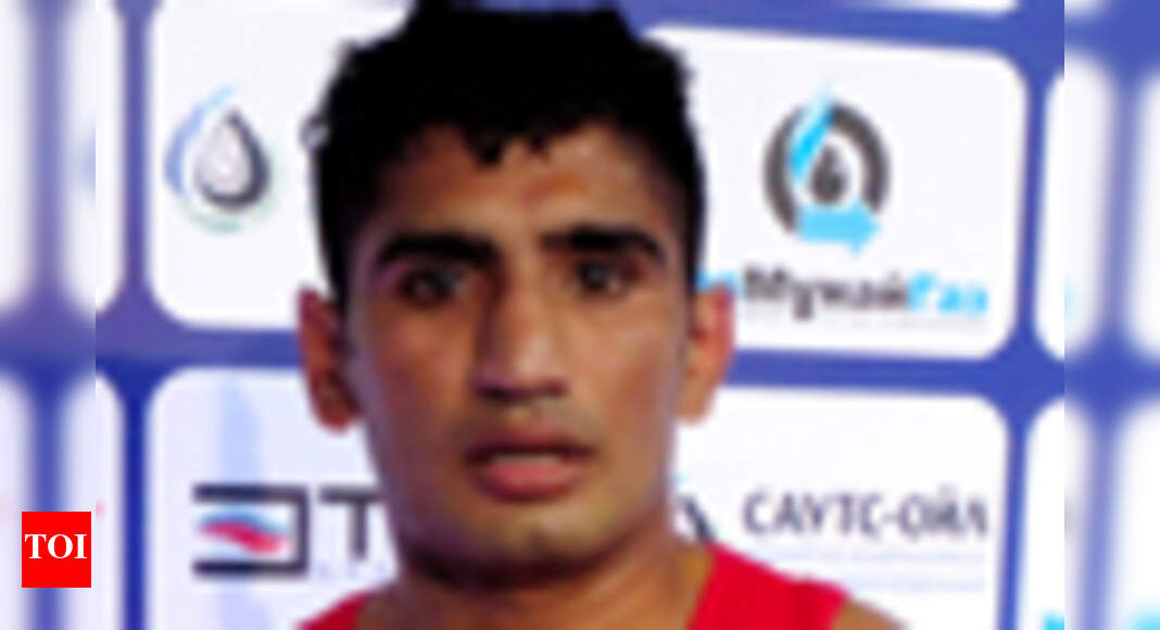 Vikash Malik enters second round of World Boxing Championships | Boxing News - Times of India