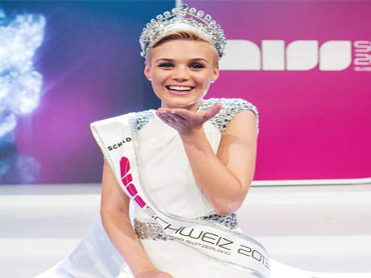 Dominique Rinderknecht is Miss Universe Switzerland 2013