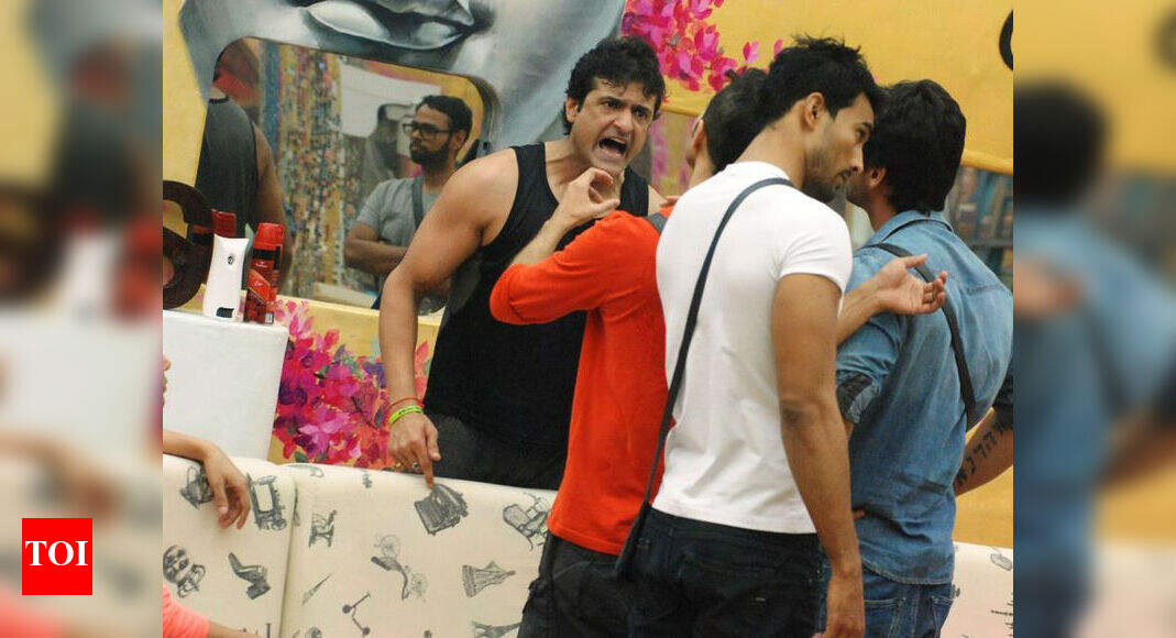 Armaan loses temper & punches Ellie in Bigg Boss - Times of India