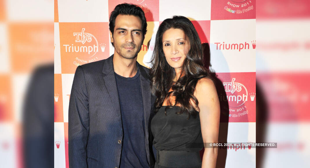 B'wood's hunk Arjun Rampal is married to former supermodel Mehr Jessia ...