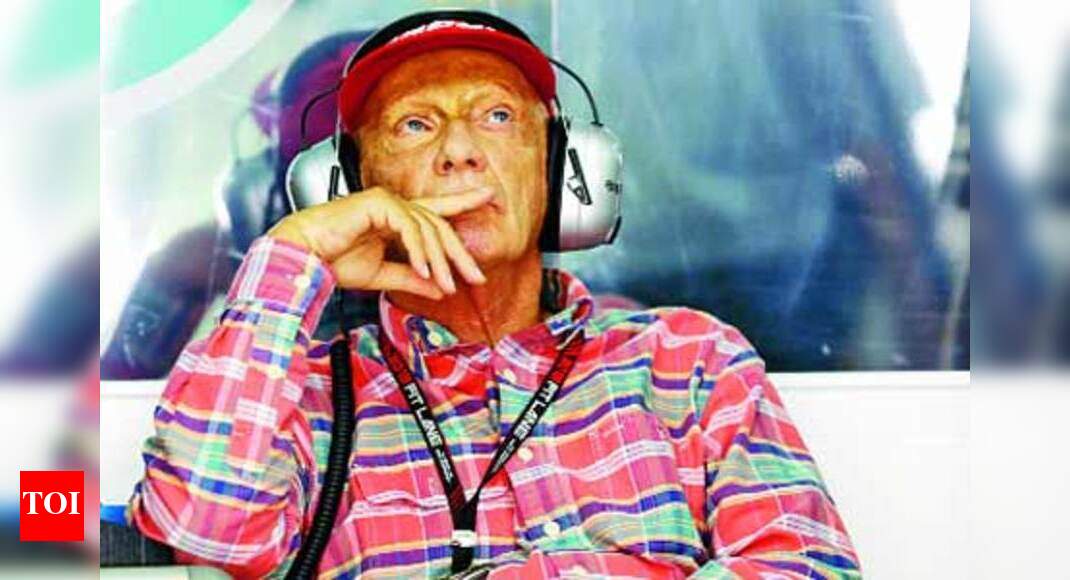 Lauda shows up at F1 - Times of India