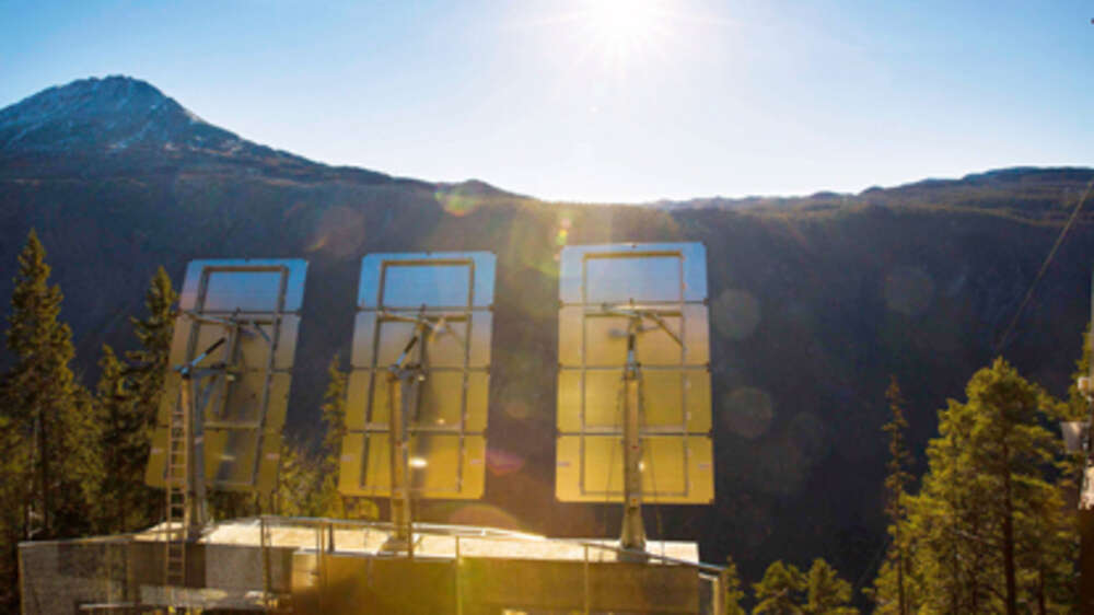 Giant mirrors bring winter sun to Norwegian village | The Times of India