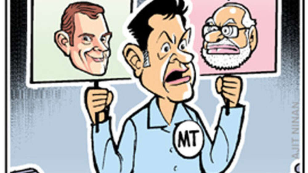 In toons: Modi vs Rahul | The Times of India