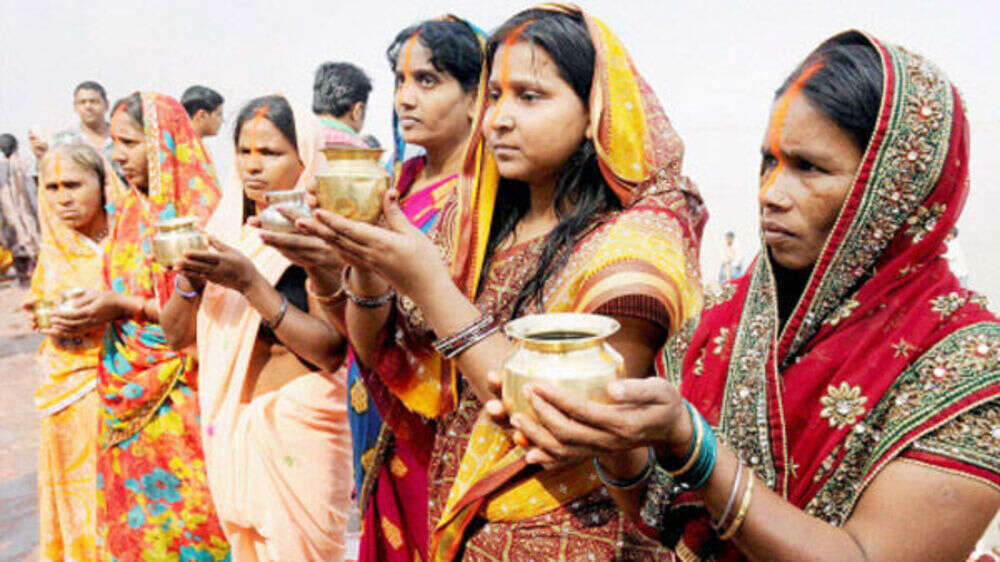 Chhath celebrations | The Times of India