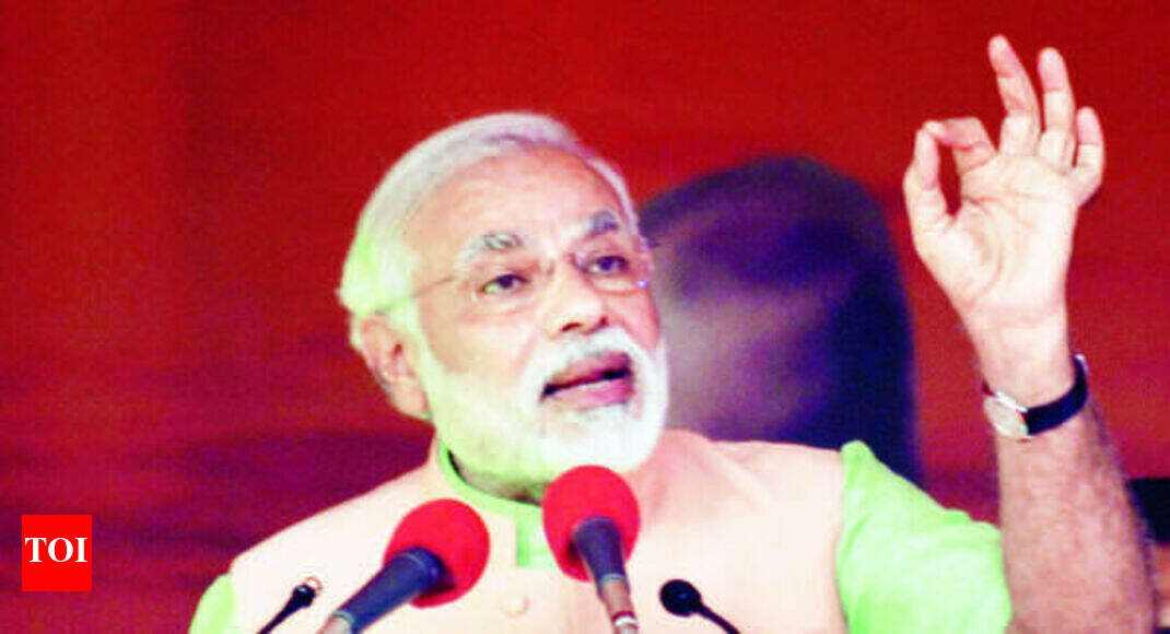 Congress to move EC over Modi's 'khooni panja' remark | India News ...