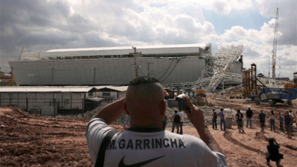 Accident at FIFA World Cup stadium | The Times of India