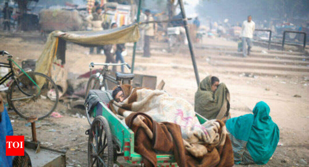 WPR: Population of homeless in rural India dips | India News - Times of ...