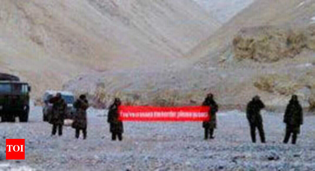PLA: Chinese troops 'detain' Indian porters at Chumar in eastern Ladakh ...