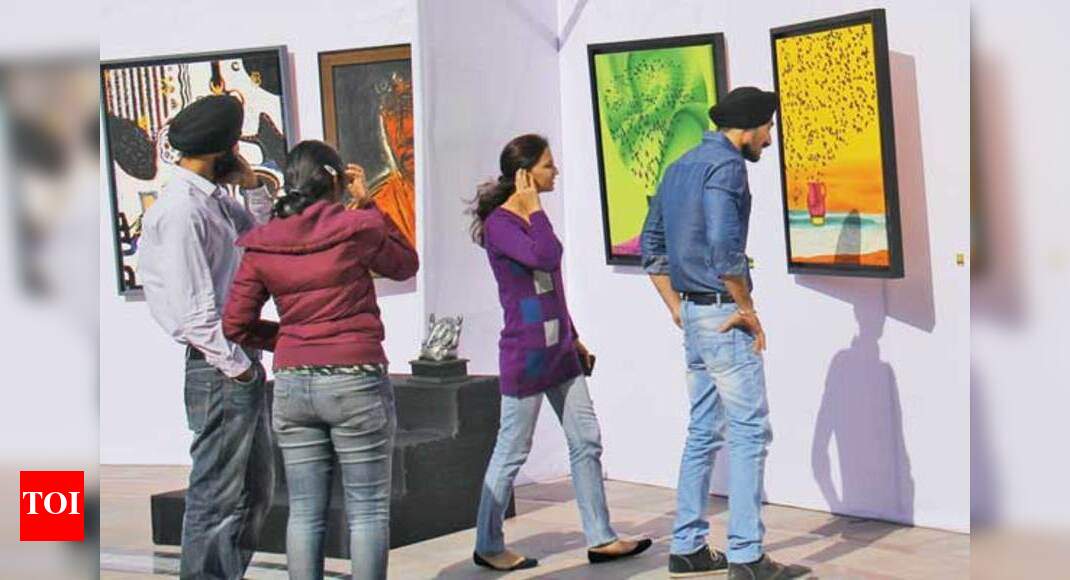 Partho Sengupta showcases creative art in Gurgaon art and literary ...